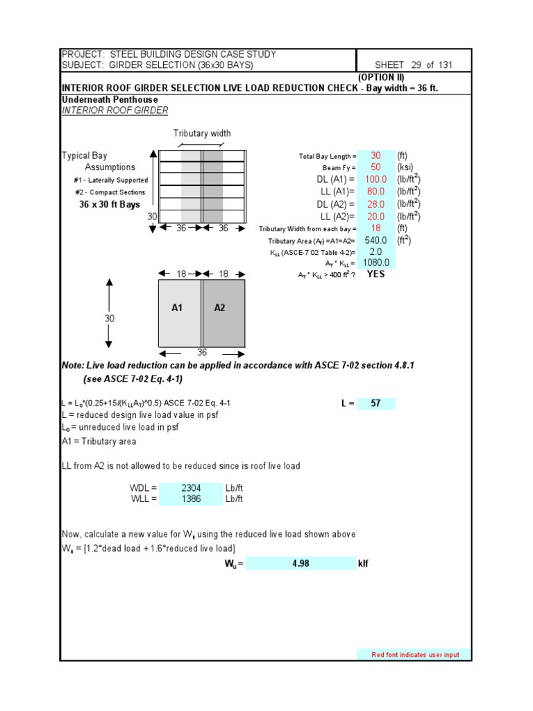 Interior Roof Girder | PDF | Beam (Structure) | Applied And Interdisciplinary Physics