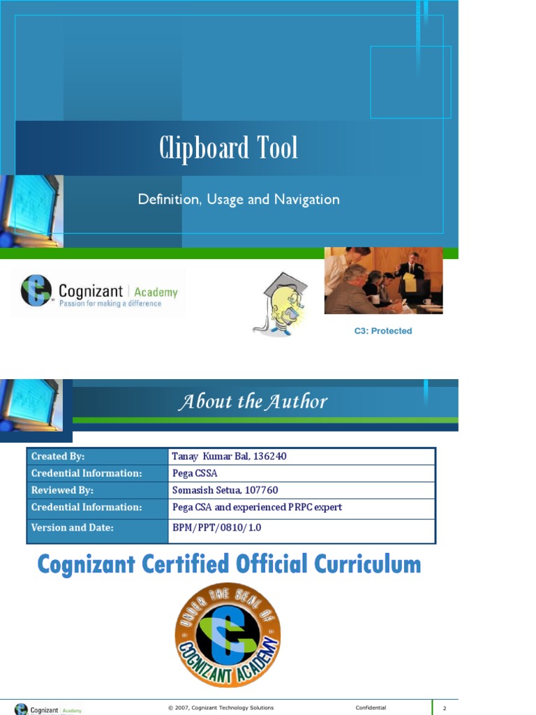 Clipboard Tool v1.0 | PDF | Menu (Computing) | Scope (Computer Science)