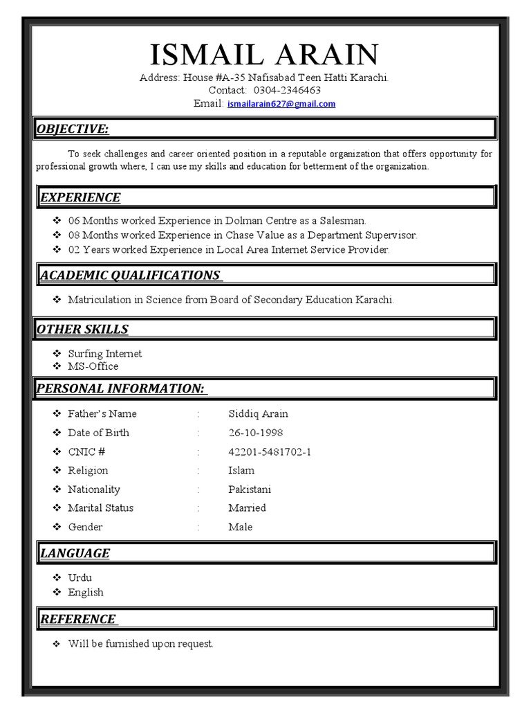 Sales and IT Professional Resume | PDF | Career & Growth