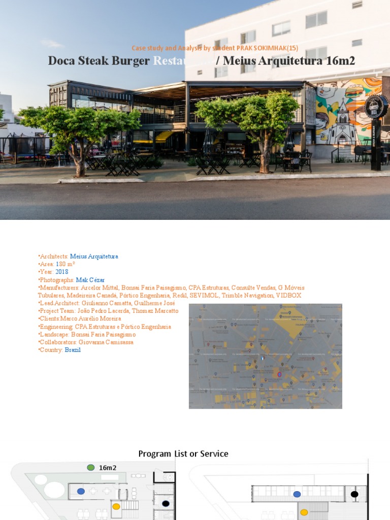 Doca Steak Burger Design Case Study | PDF | Home & Garden