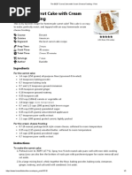 Carrot Cake - Preppy Kitchen | PDF | Cakes | Fat