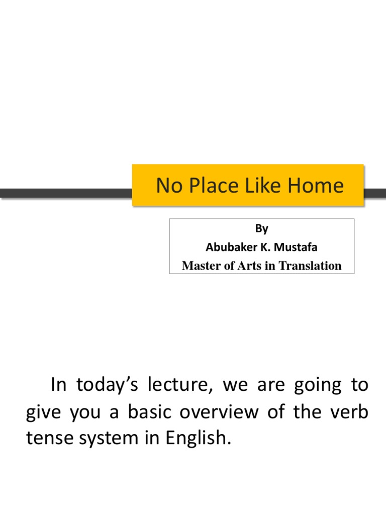 Lec 1 - Tense System | Download Free PDF | Grammatical Tense | Verb