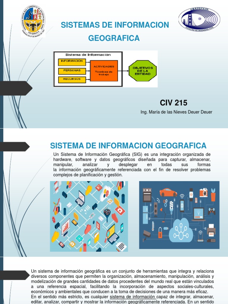 Sistemas de Informacion Geografica | PDF | Sistema de información ...