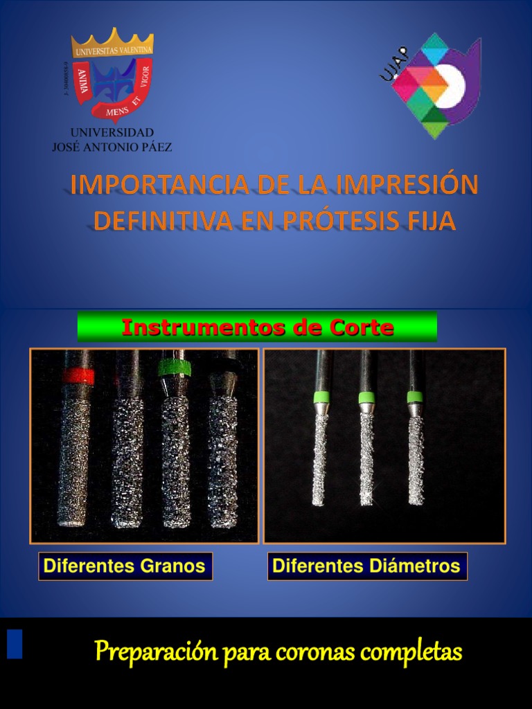 Importancia de La Impresión Definitiva en Prótesis Fija | PDF ...