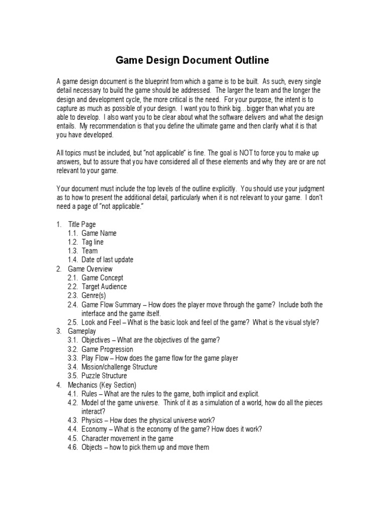 Design Doc Template | PDF