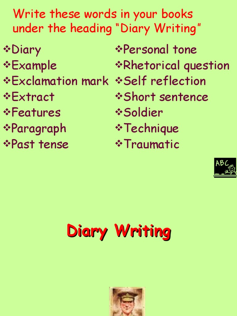 Y7 Diary Writing | PDF | Diary