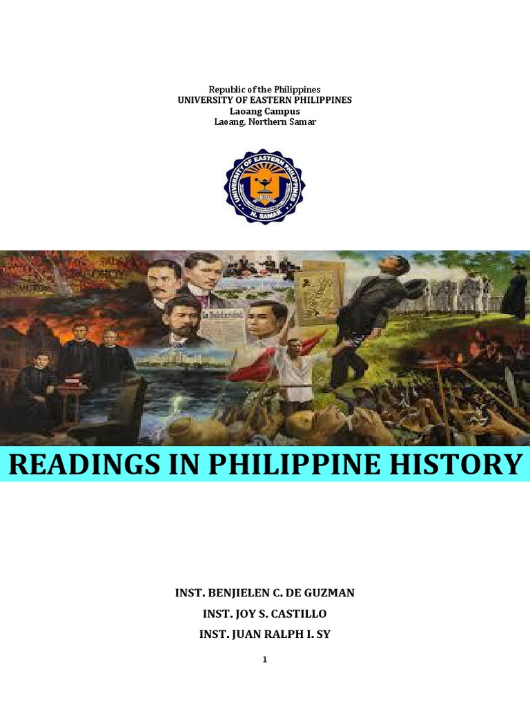 Readings in Philippine History Module 1 1 | PDF | Wife | Historian