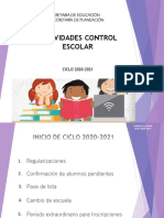 Sistema de Control Escolar - Sicev | PDF