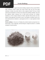 Pulverization Process in Powder Metallurgy | PDF | Mill (Grinding) | Alloy