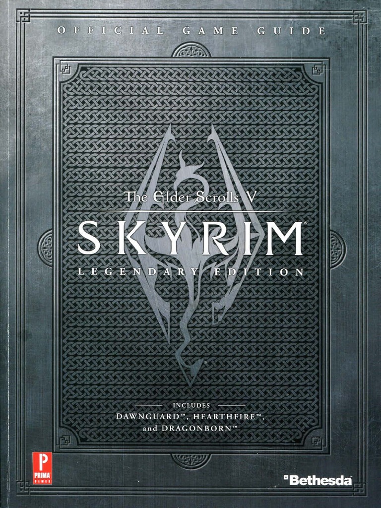 The Elder Scrolls V - Skyrim Legendary Edition - Official Game Guide ...
