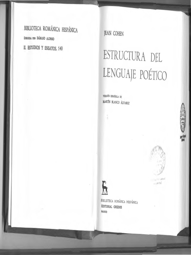 Estructura Del Lenguaje Poetico | PDF | Poesía | Poética