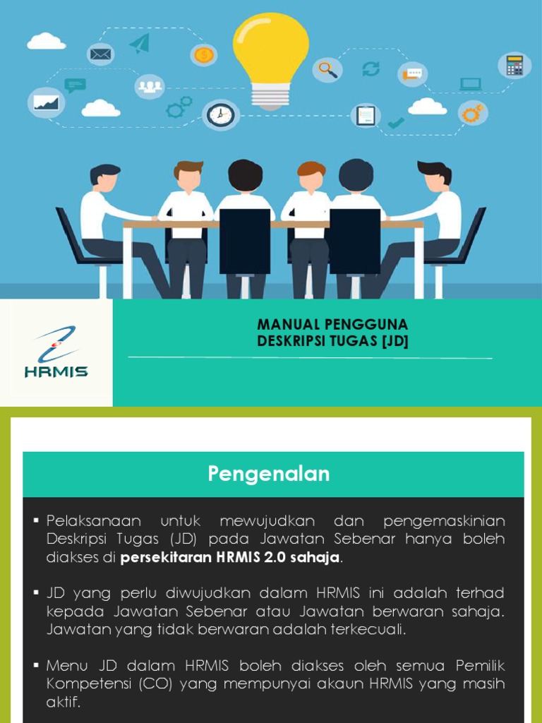 Modul Deskripsi Tugas-JD HRMIS | PDF
