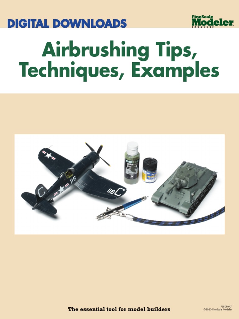 Airbrushing Tips Techniques Examples | PDF | Paint | Paintings