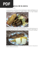 Comidas Típicas de La Cultura Quechua | PDF | Preparación de comida y ...