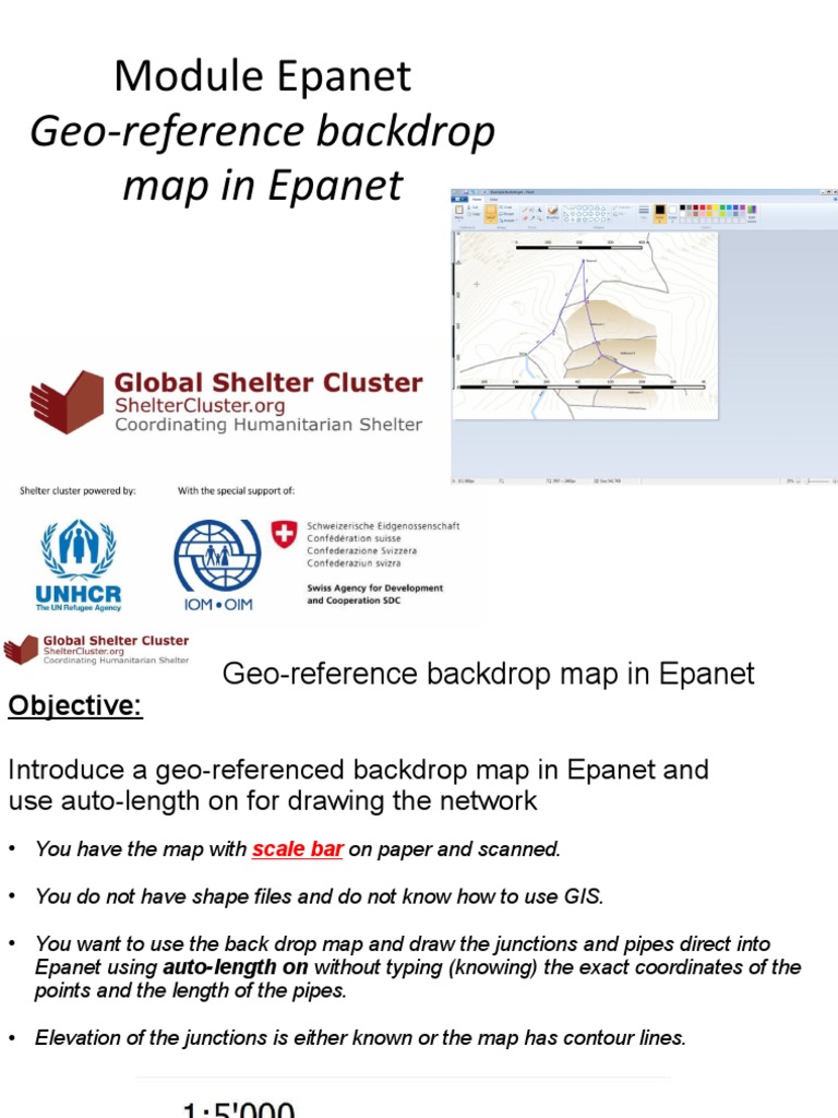Geo-Reference Maps in Epanet | PDF | Map | Computer Graphics