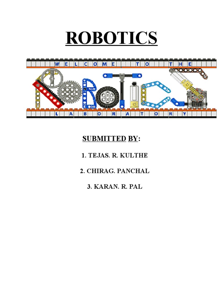 Robotics: Submitted by | PDF | Robotics | Electric Motor