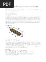 FEMM 4.0 Beginner's Guide | PDF | Inductor | Finite Element Method