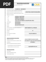 Formato para Firmas de Acreditación de Convocatoria en La PROSOC | PDF