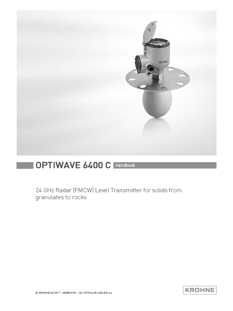 OPTIWAVE 6400 Manual PDF | PDF | Disclaimer | Electromagnetic Interference