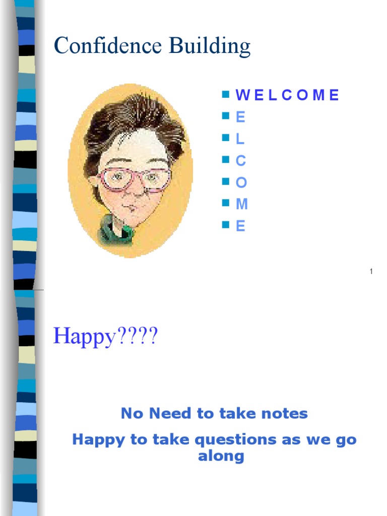 Confidence Building | PDF | Self Esteem | Emergence