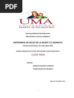 Clave Roja Obstétrica | PDF | Especialidades Medicas | Salud maternal