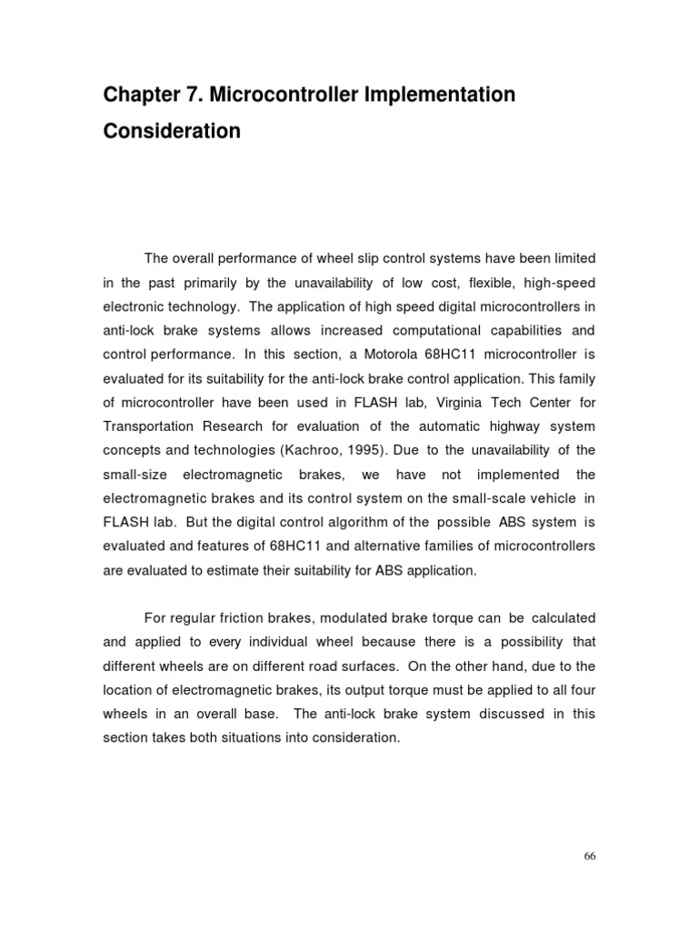 Chapter 7. Microcontroller Implementation Consideration | Download Free PDF | Microcontroller ...