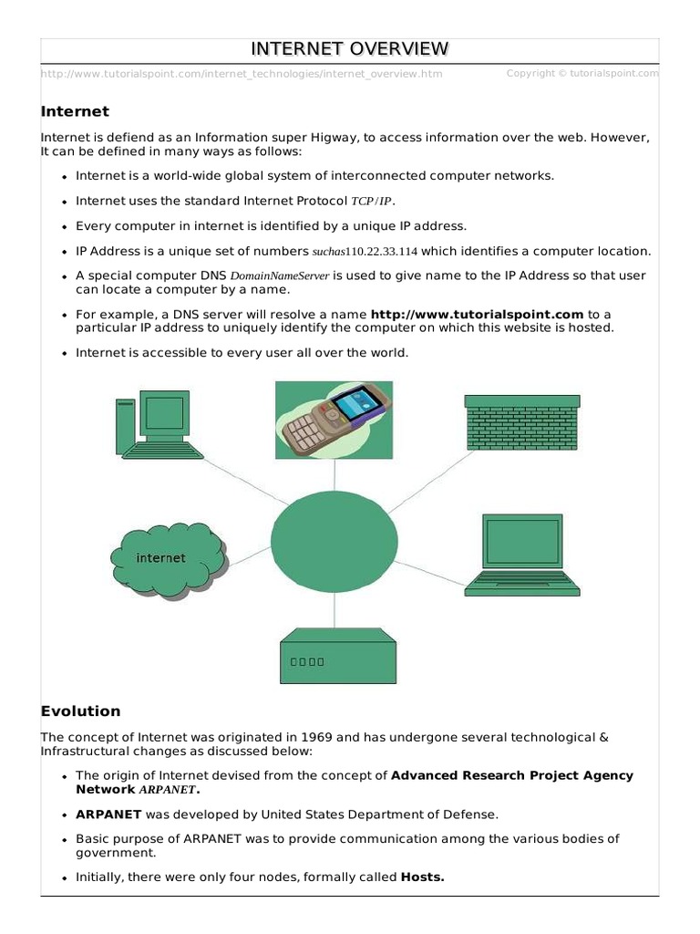 Internet Overview | PDF | Internet | Internet Protocols