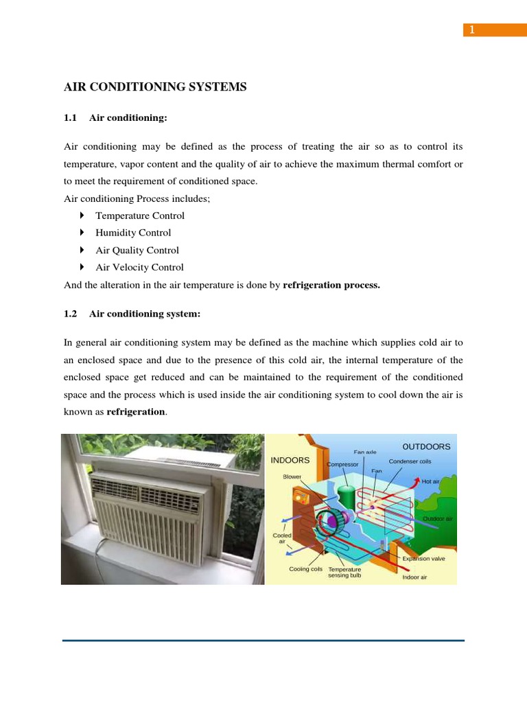 3-Air Conditioning | PDF | Air Conditioning | Electromechanical Engineering