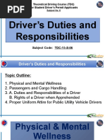 Theoretical Driving Exam Sample Reviewer | PDF | Traffic | Test ...