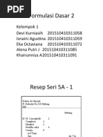 Daftar Singkatan Latin Farmasi | PDF