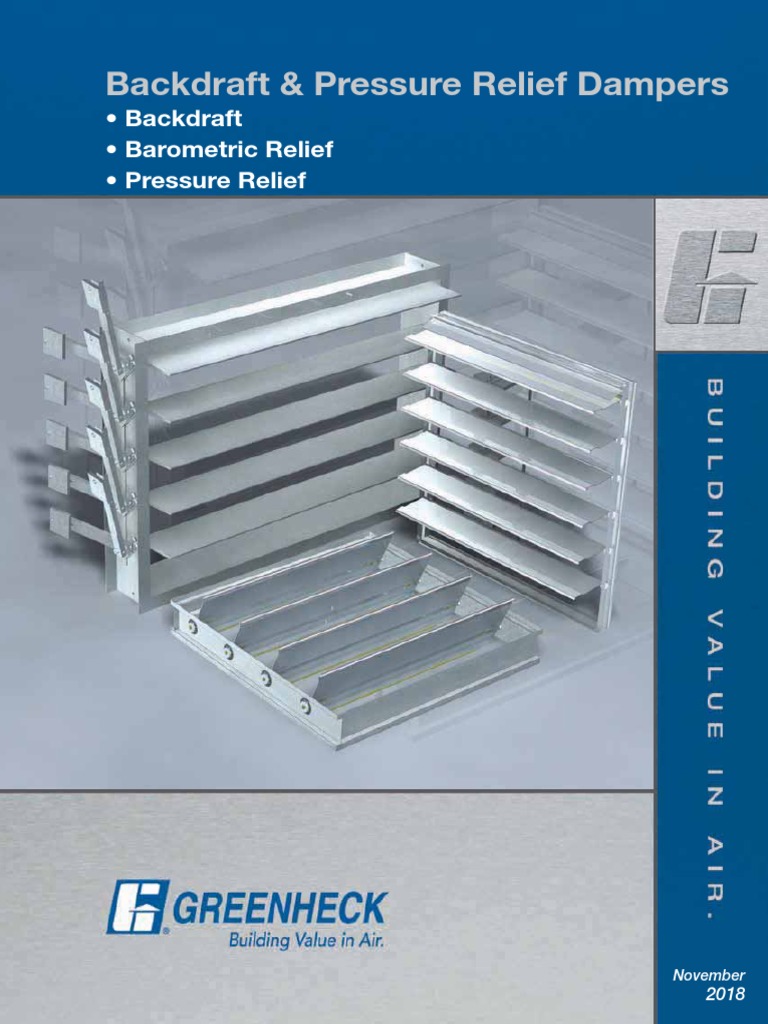 Backdraft - Barometric Relief - Pressure Relief | PDF | Duct (Flow ...