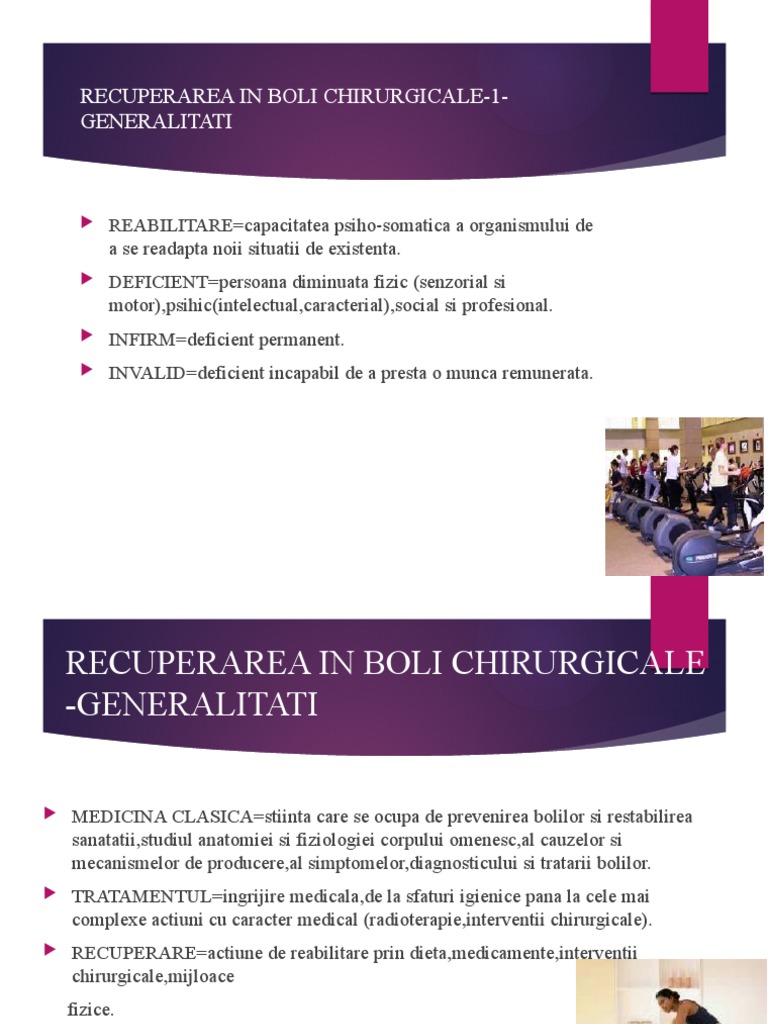 Recuperare Postoperatorie | PDF
