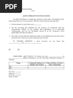 Affidavit of Proof of Life | PDF | Law