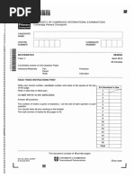 Cambridge Primary Checkpoints - Specimen Papers | PDF