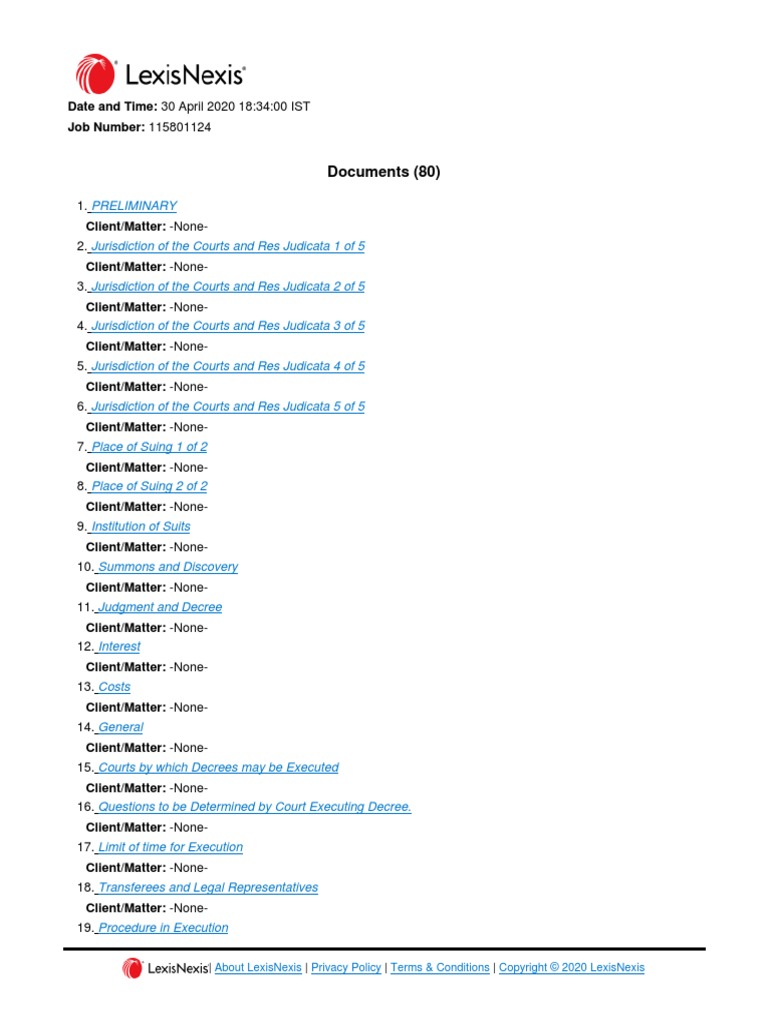MULLA On CPC PDF | PDF | Statutory Interpretation | Lawsuit