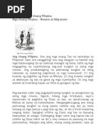 Panahon NG Luma at Bagong Bato | PDF