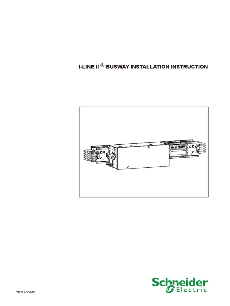 Busway Installation Instruction PDF | PDF | Screw | Manufactured Goods
