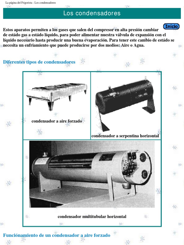 Tipos Y Funcionamiento De Condensadores Pdf Líquidos Fases De La