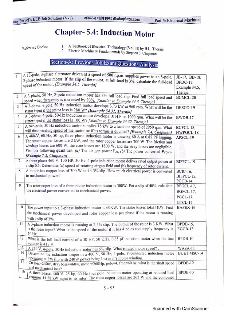 Induction Motor PDF | PDF