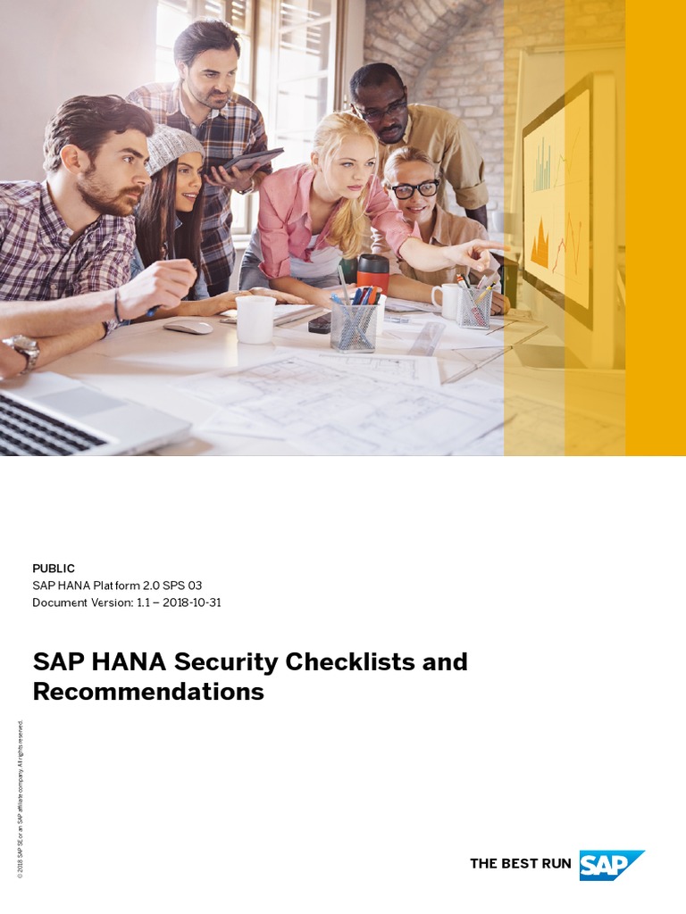 SAP HANA Security Checklists and Recommendations | PDF | Software Repository | Public Key ...