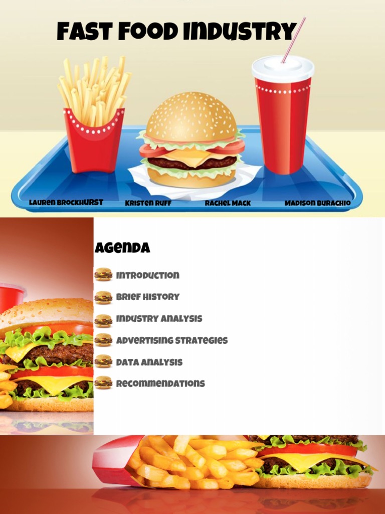 Sample Fast Food Industry Analysis | PDF | Fast Food Restaurants ...