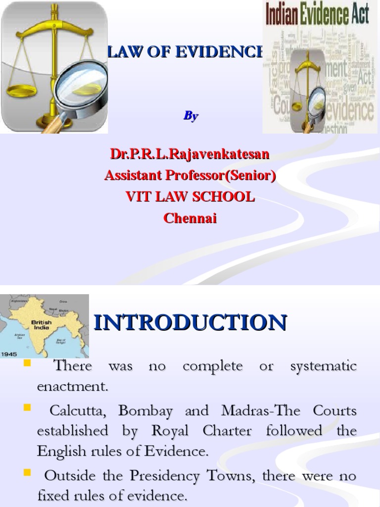 Evidence Project | PDF | Evidence (Law) | Evidence