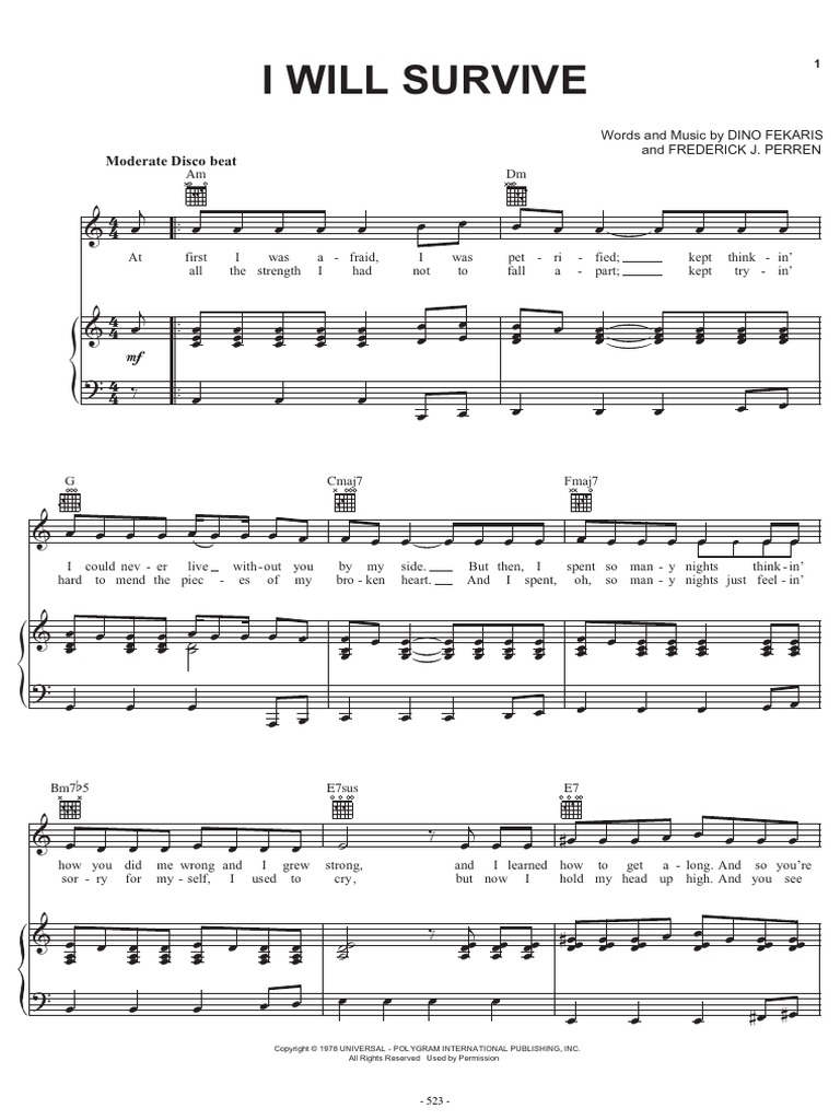 I Will Survive | PDF