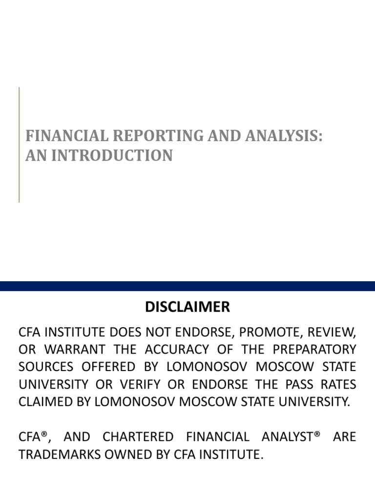 FRA - Reading 21 | PDF | Financial Statement | Financial Audit