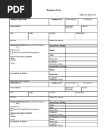 Gap Declaration - Sample | PDF