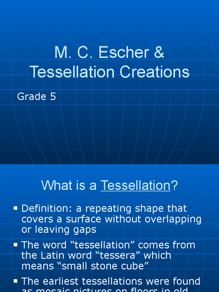 M.C. Escher's Tessellation Guide | PDF