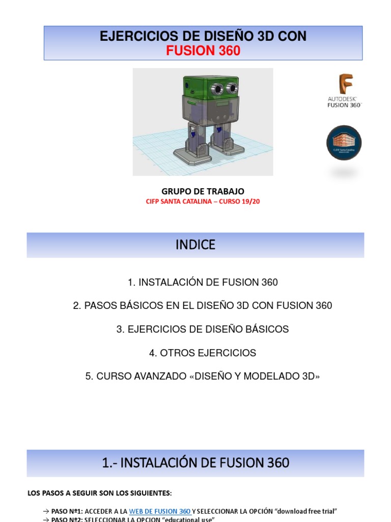 TUTORIAL FUSION 360 v3 PDF | PDF | Informática | Software