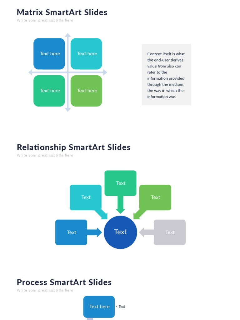 SmartArt Templates for Relationships | PDF | Proprietary Cross Platform ...