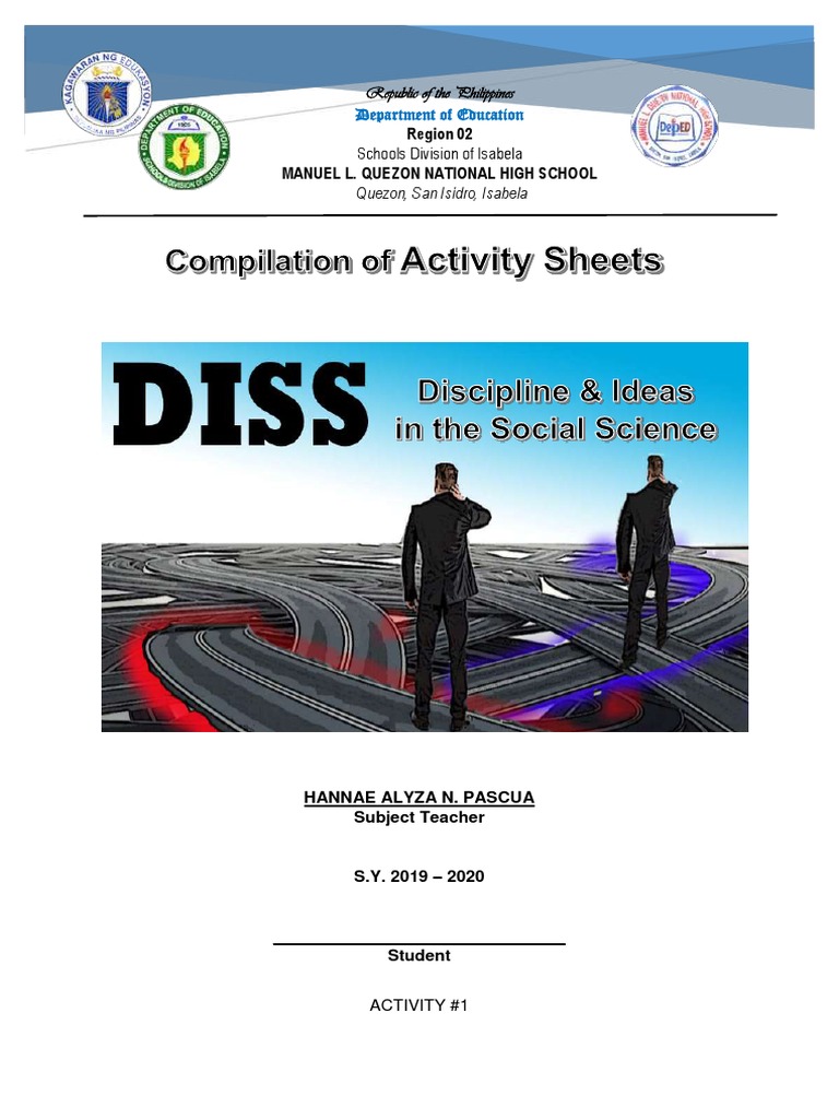 Diss Sample Activities | Download Free PDF | Social Science | Job Interview