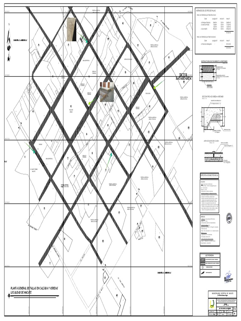 Plano de Fallas | PDF | Construyendo tecnología | Hormigón